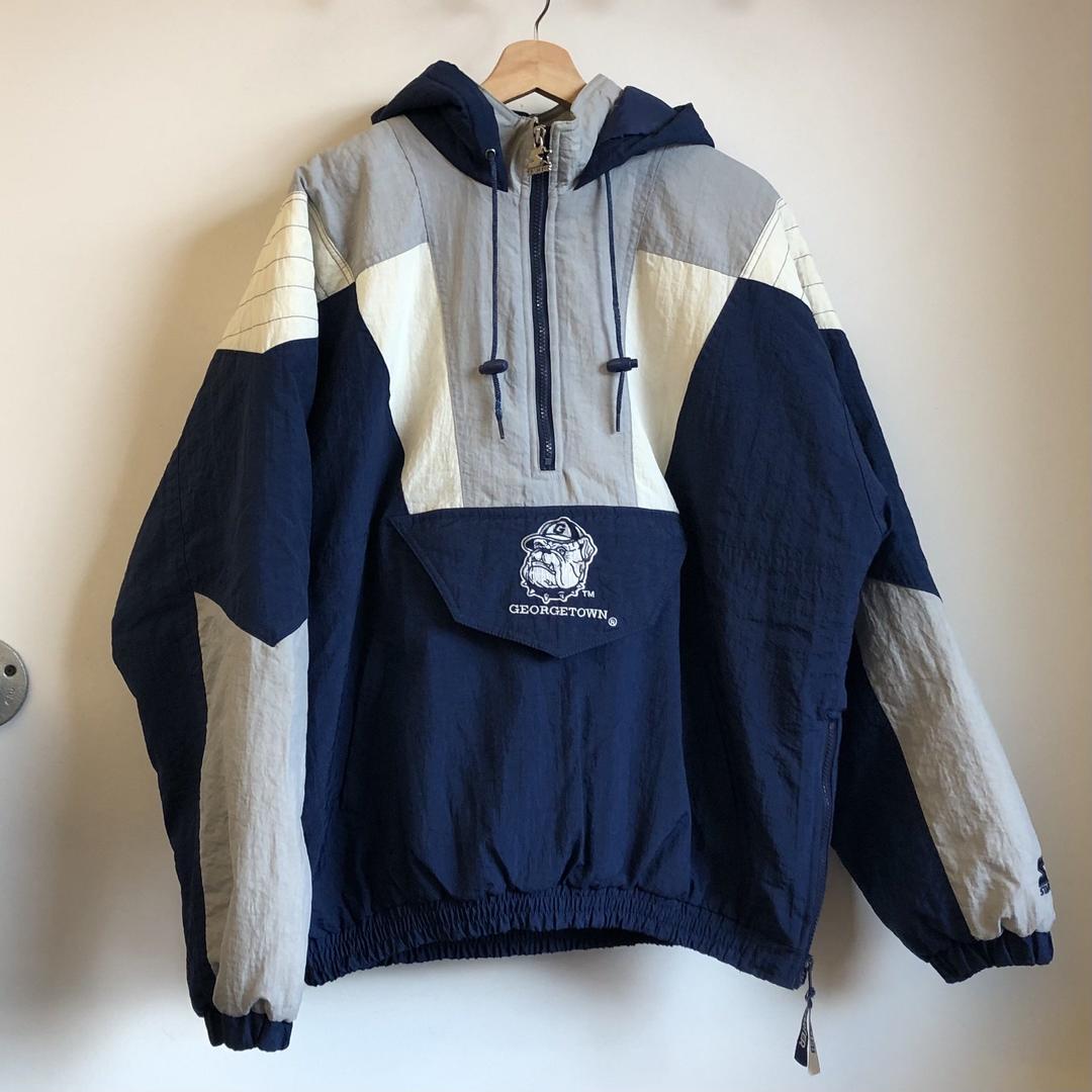 Starter Georgetown Hoyas Hooded Parka Jacket | Laundry | Portland, OR