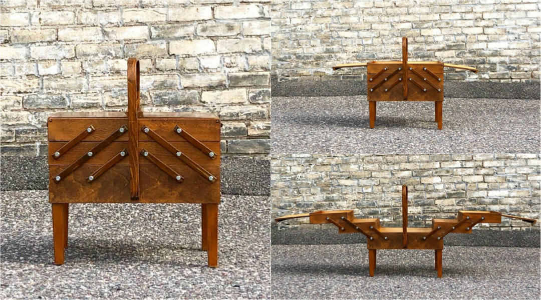 Norwegian Expanding Sewing Box | MidModMen+friends | St. Paul, MN