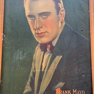 Rare Original Frank Mayo Universal Pictures 1920s Actor | Galaxie ...