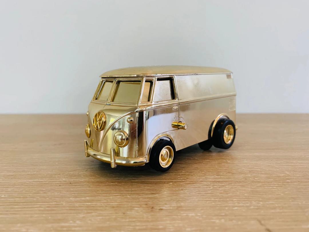 Vintage Tamco Soundwagon Volkswagen VW Bus Gold Vinyl Record Player ...
