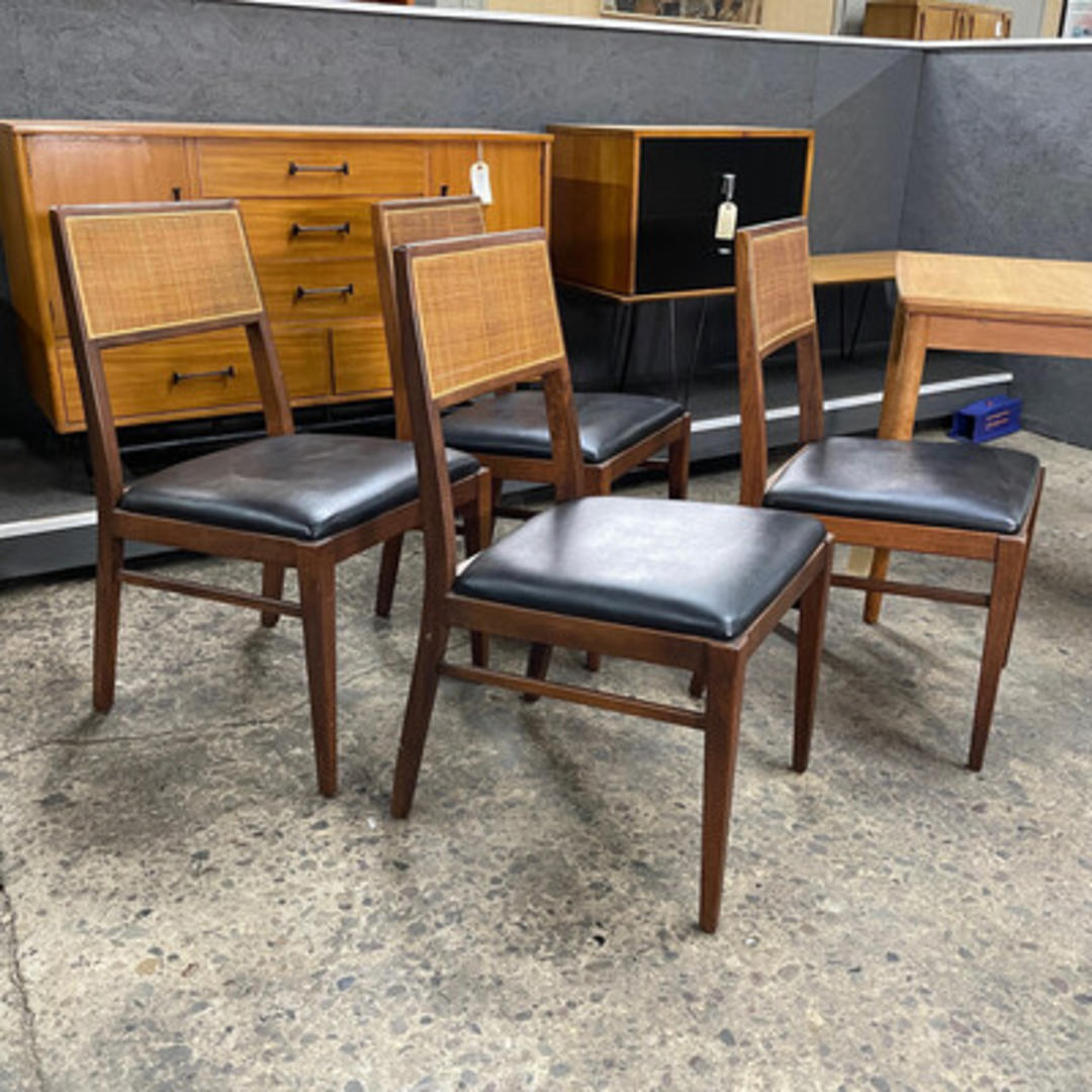 Set of 4 Hibriten Dining Chairs | Midcentury Furniture Warehouse of ...