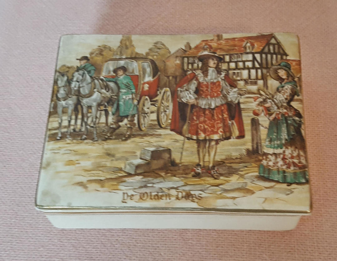 Vintage Sandland Ware Lancaster & Sandland ltd Hanley Box “ye olden ...