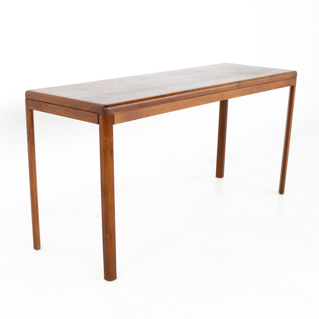 Mid Century Teak Sofa Foyer Entry Console Table - mcm | Modern Hill ...