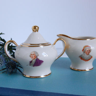 George Washington Tea Set - George and Martha Washington Sugar ...