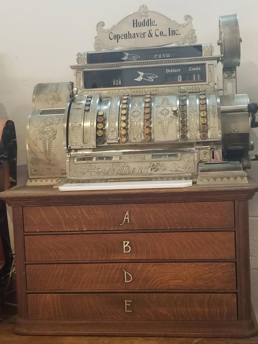 Antique National 4 Drawer Cash Register | Vintage Vault | Oakland Park, FL