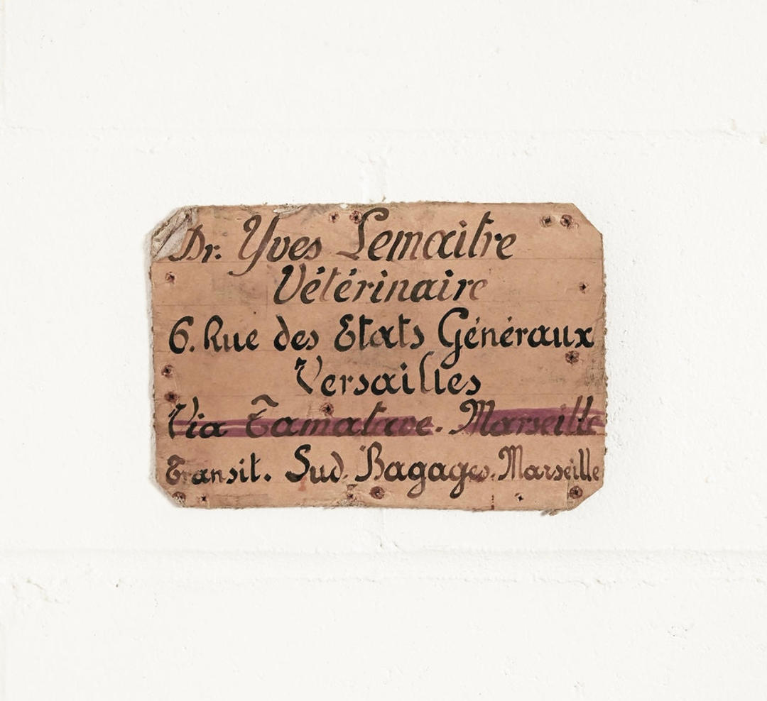 antique french hand written sign | Joliette | Pickering, ON, Canada