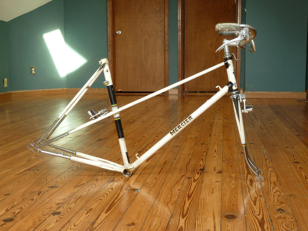 Vintage Mercier 100 Mixte Frame and Fork Made in France with | Fly ...