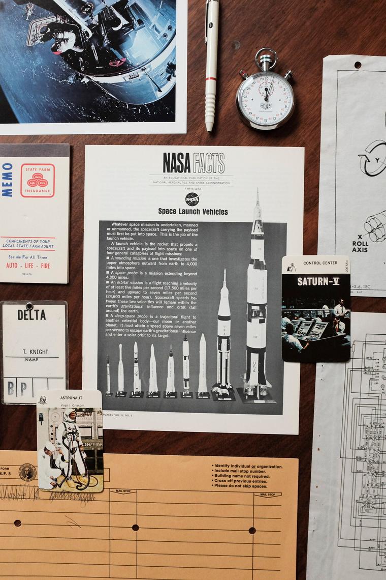 1967 Nasa Spacecraft vehicles fact sheet | Microscope Telescope ...