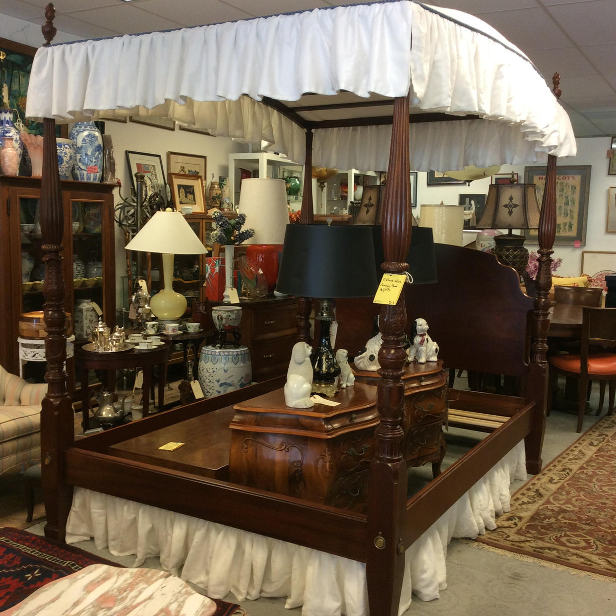 Ethan Allen 18th Century Line - 4 Poster Queen | Thrift City Furniture ...