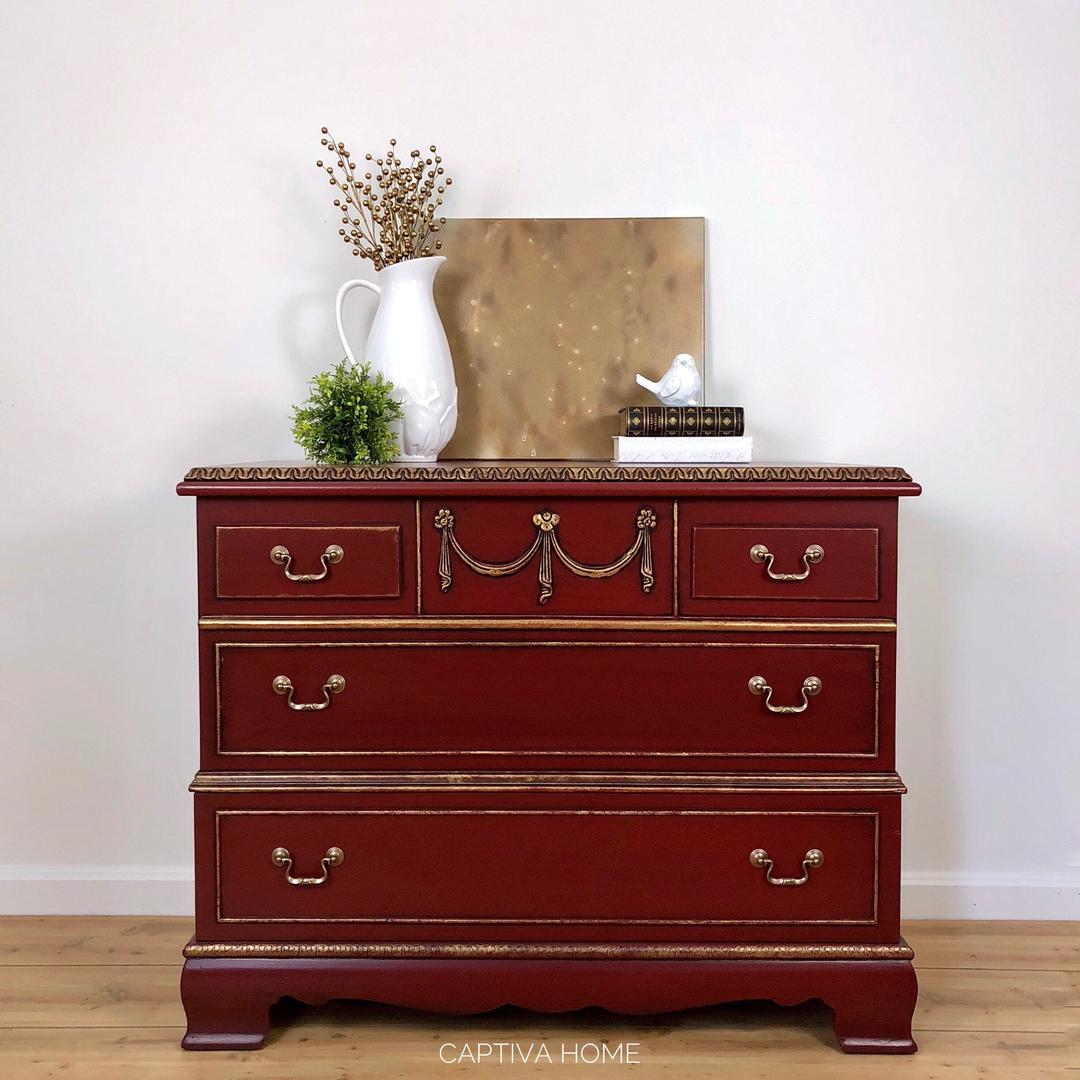 Tuscan Red Cedar Chest w/ Storage Drawer- Hope Chest- Red | Captiva ...