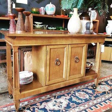 Retro Retractable Bar on casters. | Wishbone Reserve - Baltimore, MD ...