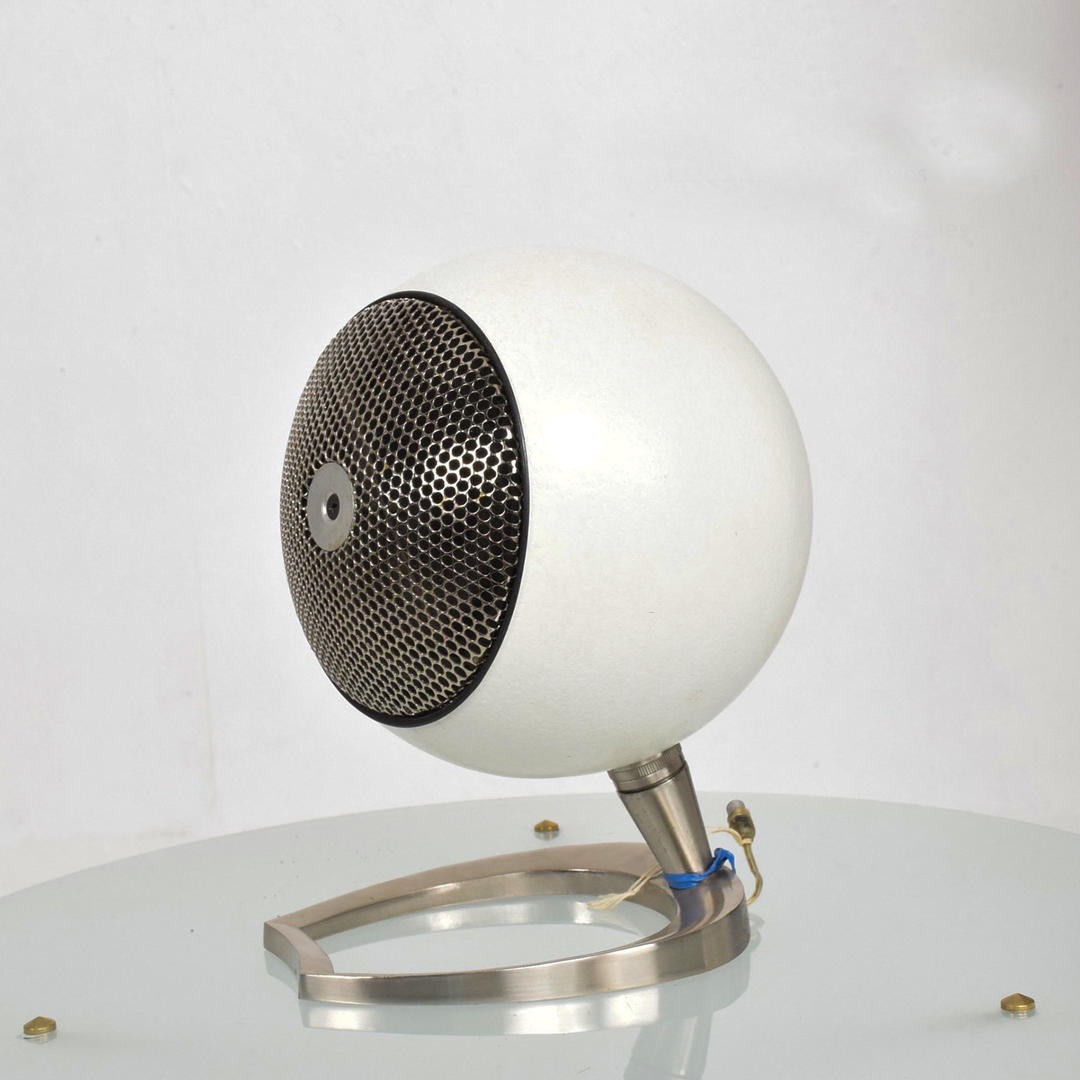 1960s Space Age MAXIMUS Round Sound Machine Hi-Fi Speaker Midcentury ...