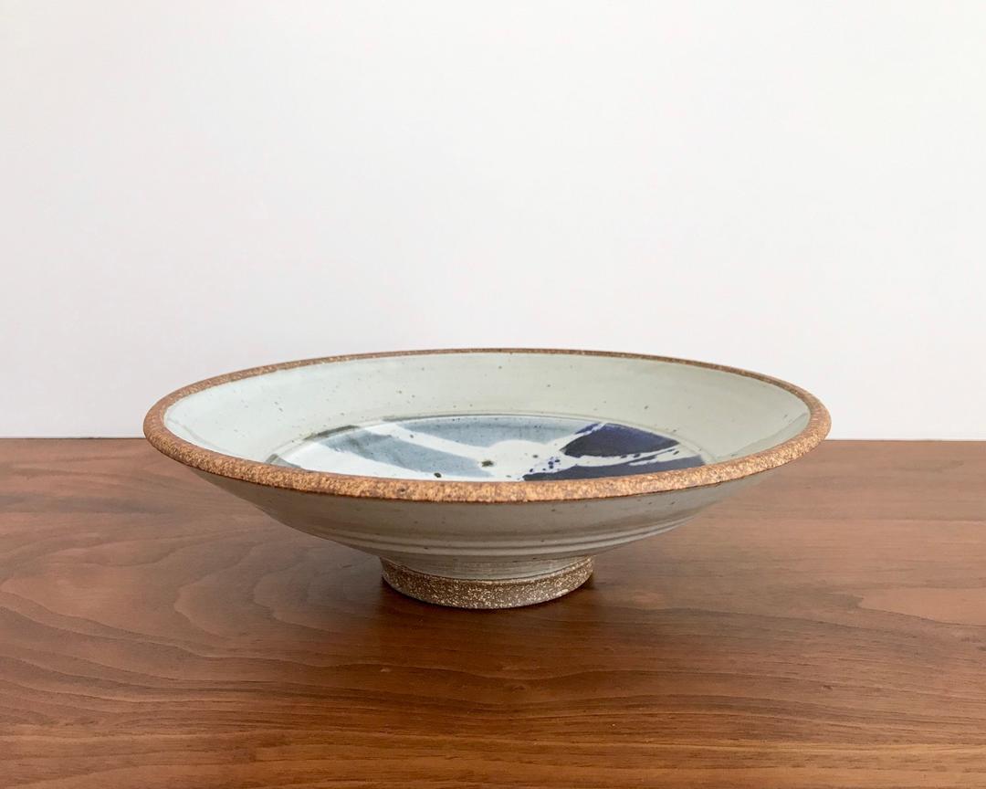 Charles Halling Minnesota Studio Pottery Brushwork Bowl | The Thrifty ...