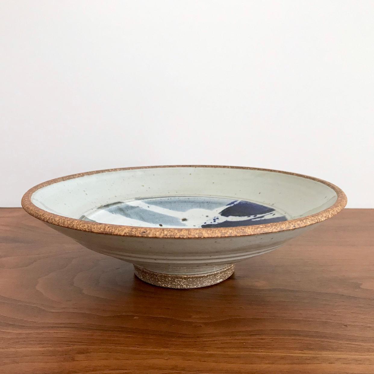 Charles Halling Minnesota Studio Pottery Brushwork Bowl | The Thrifty ...