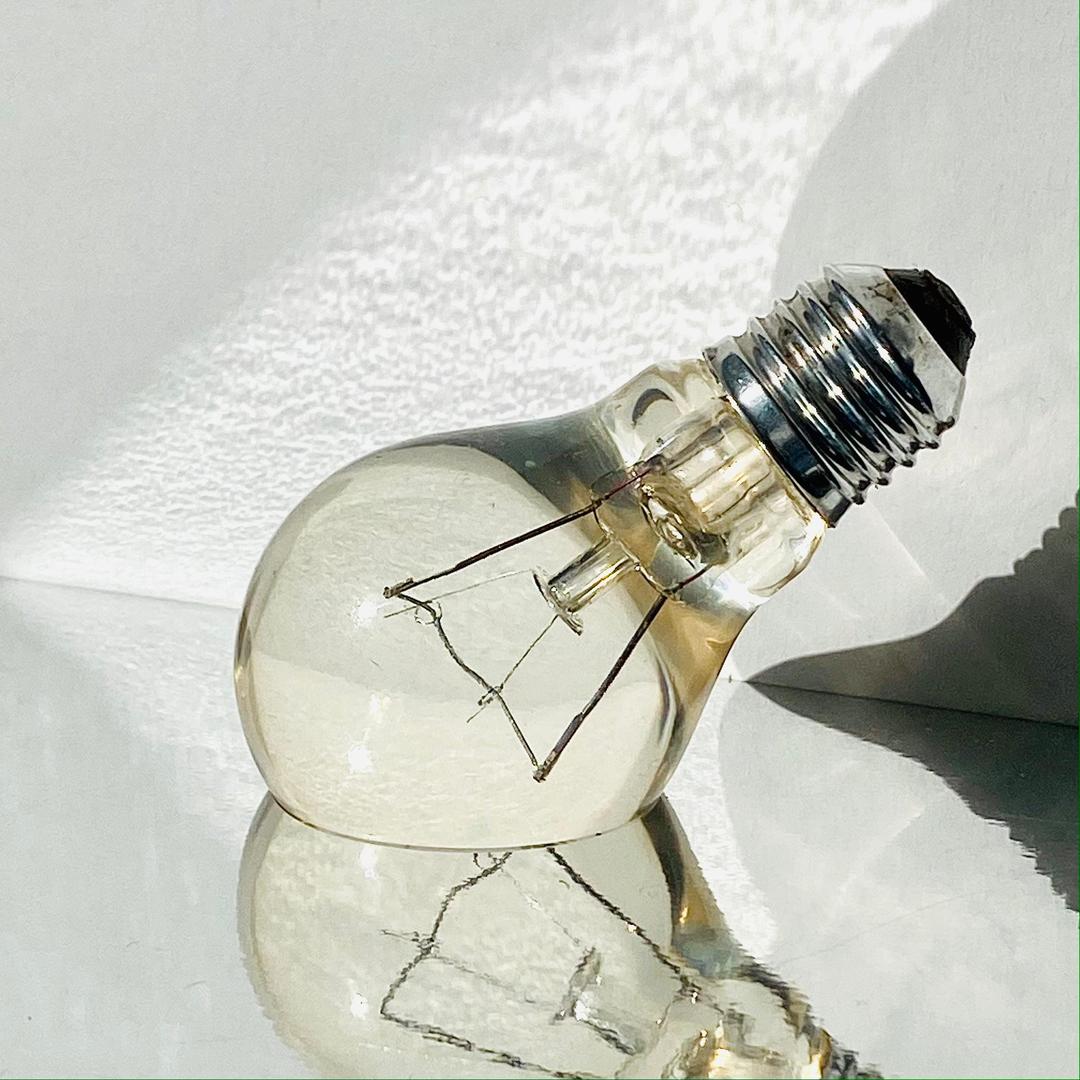 Vintage Pop Art Lucite Light Bulb Paperweight | Odd Eye | East Village ...