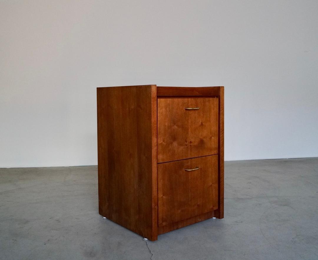 Beautiful 1960's Mid-century Modern File Cabinet in Walnut - Jens ...