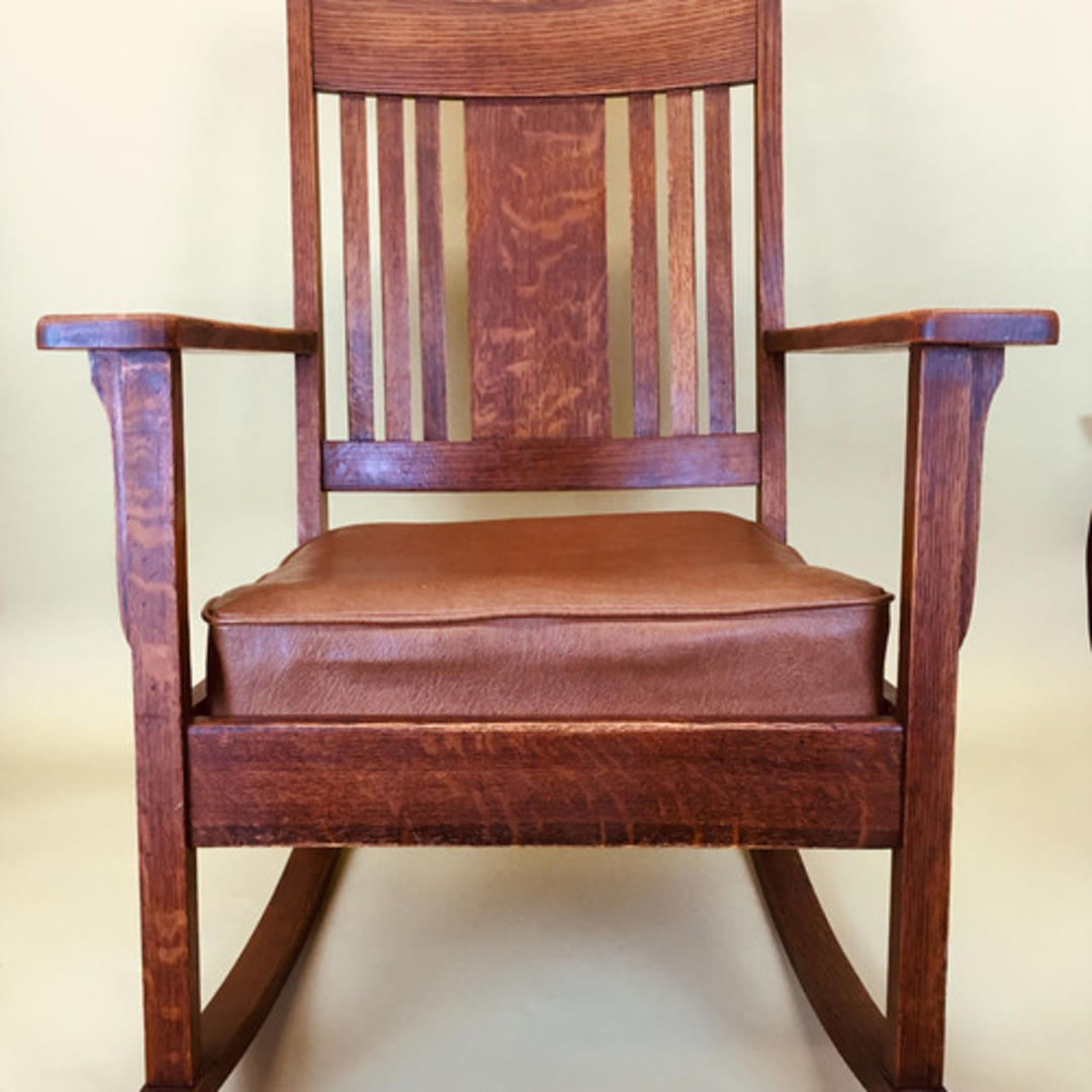 Circa 1910 Rocking Chair | Johnson & Johnson Antiques | Seattle, WA