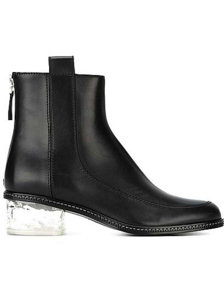 fendi ice cube heel ankle boot | Hu's Shoes and Wear | Georgetown ...