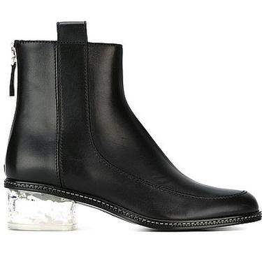 fendi ice cube heel ankle boot | Hu's Shoes and Wear - Georgetown ...