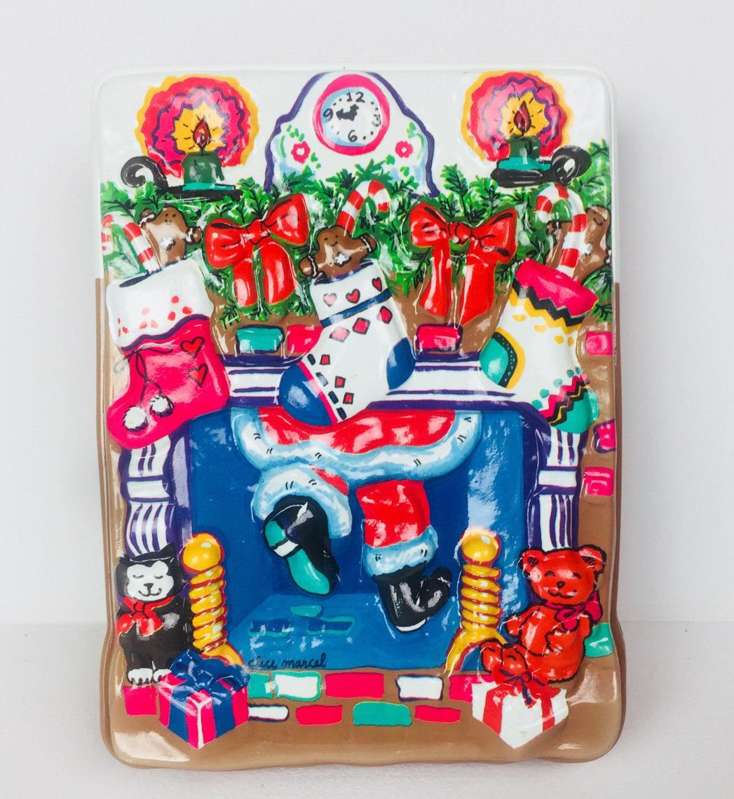 Vintage 1970s Alice Marcel Santa Cookie Canister | Timeless Pieces ...