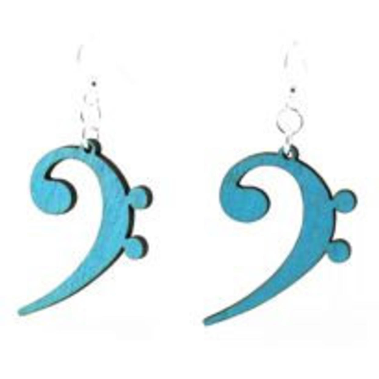 Bass Clef Music Note - Laser Cut Wood | Green Tree Jewelry - San Diego ...
