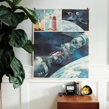 Nasa Apollo- Soyuz test project poster | Microscope Telescope - Seattle ...