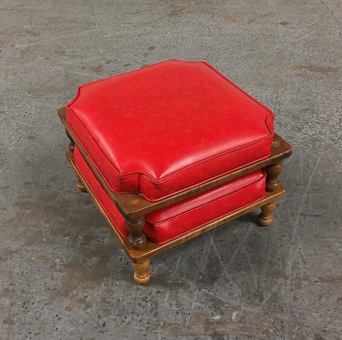 Vintage Ethan Allen Stackable Ottoman Set Retro 1960s Mid Century ...