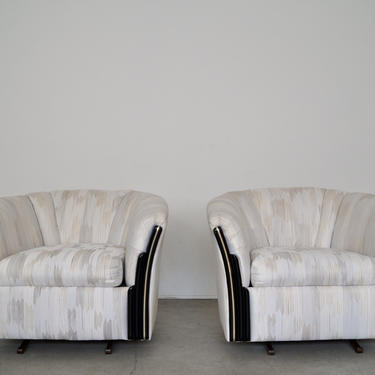 Pair of Vintage Art Deco Rocking Club Chairs | Cyclic Furniture ...