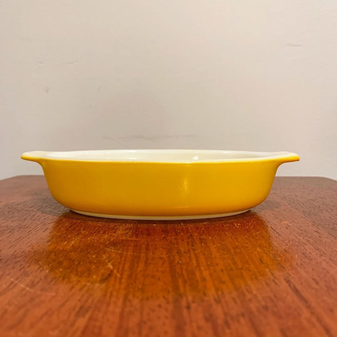 Vintage Pyrex Yellow Pixie Casserole Dish 700 | Over the Years | Silver ...