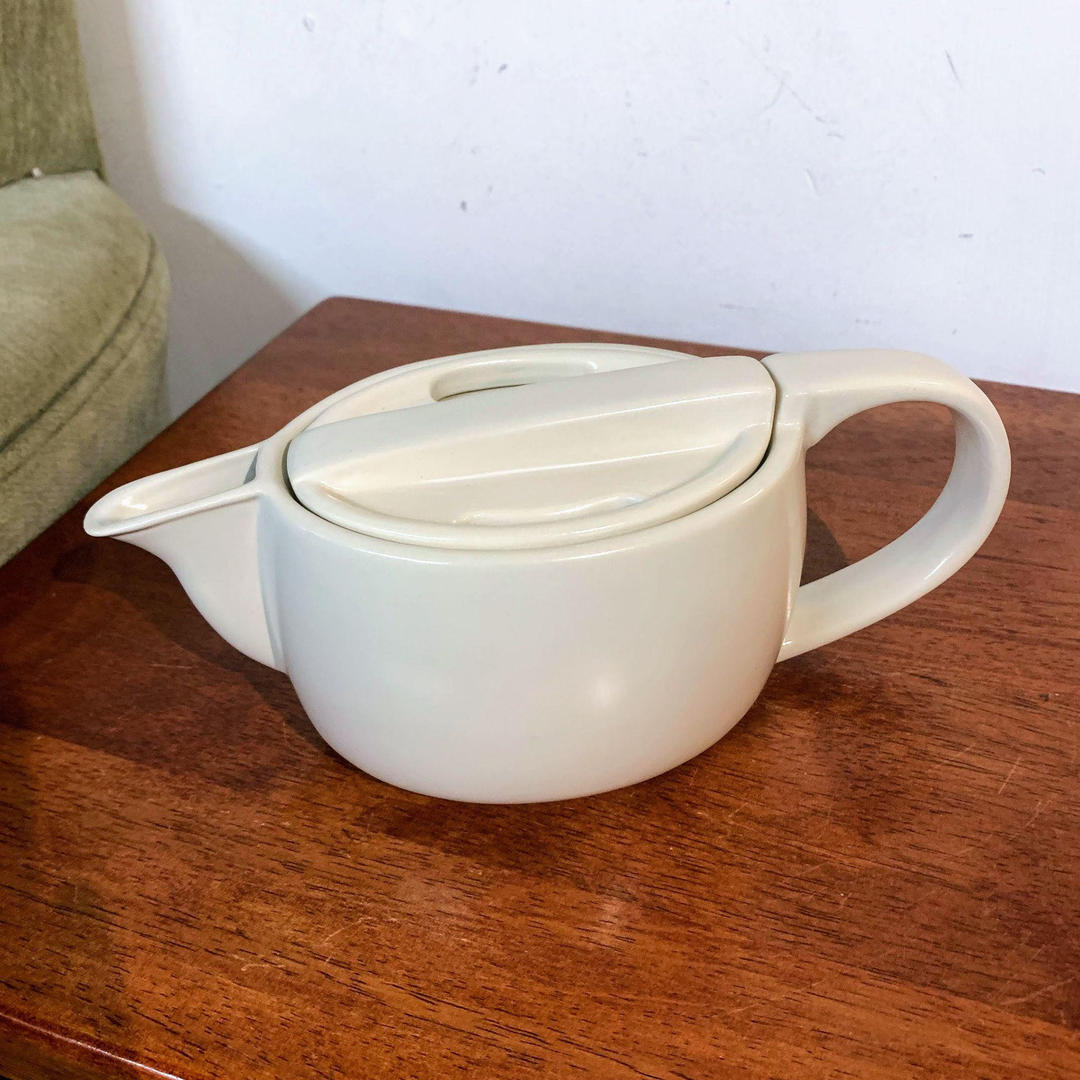 Vintage Mid Century Modern Teapot Postmodern Design | Over the Years ...