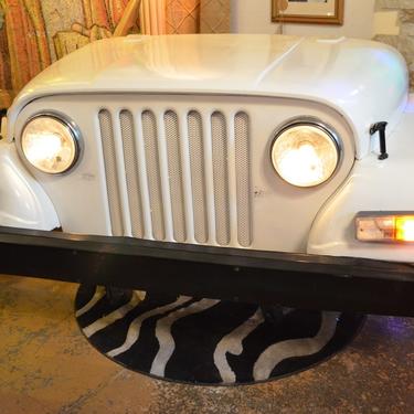 Vintage Jeep CJ Front Desk | Vintage Grind House - Chicago, IL | ATTIC