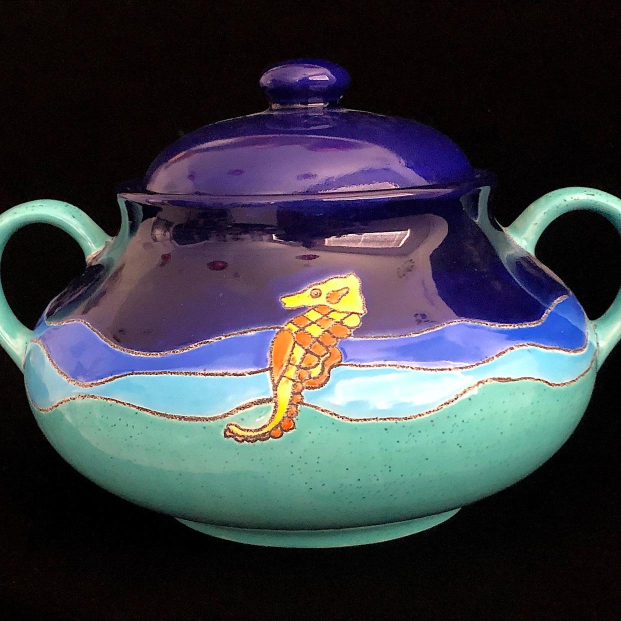 Vintage Modern Artesa Art Studio Pottery Eduardo Vega | Swanky ...