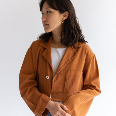 Vintage Rust Orange Bolero Jacket | Boxy Crop Rust | Rawson - Chicago ...