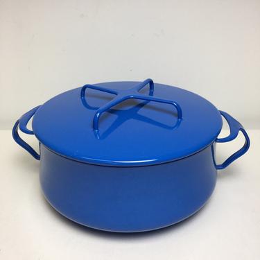 Dansk Cobalt Blue Enamel 2 Qt Covered Cook Pot Jens Quistgaard | House ...