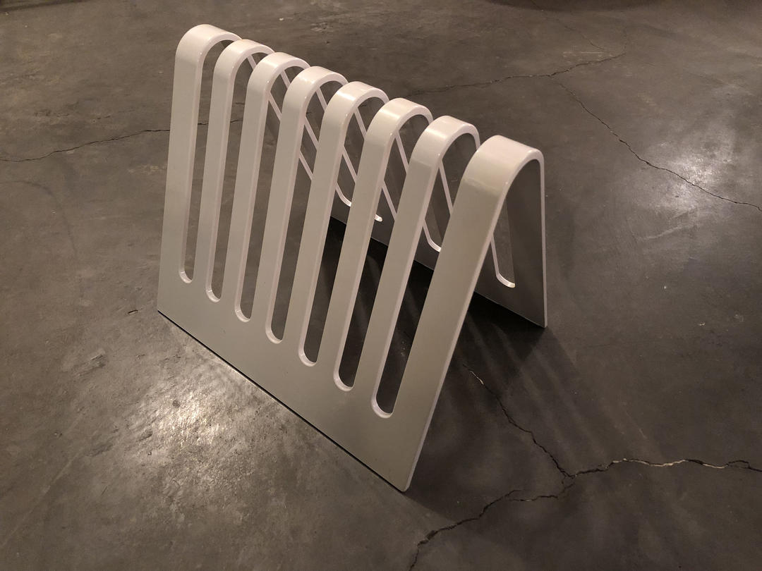 Spectrum Diversified Designs Plastic Magazine Rack/File Holder | Modern ...