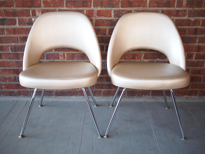 1970s Modern High Back Executive Chair, Refinished from Rehab Vintage ...