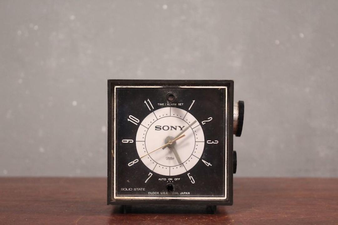 1960s Sony Clock Radio | Furnish Green | Midtown Manhattan - New York, NY