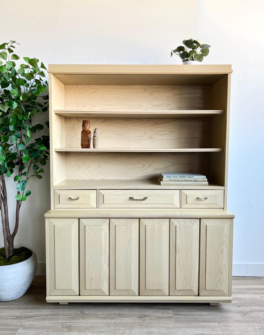 Vintage Mid Century Hutch Shelving Unit | Home & Closet | Lincoln, NE