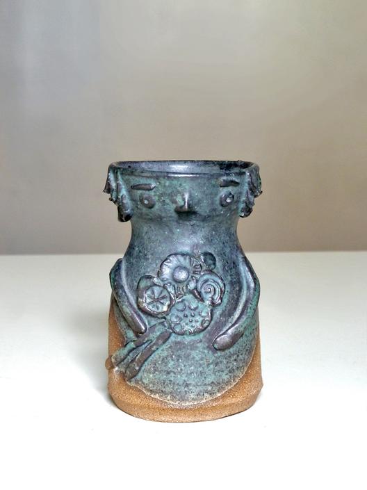 Figural Lady Vase by Solveig Cox - Vintage Studio Pottery | Fly Times ...