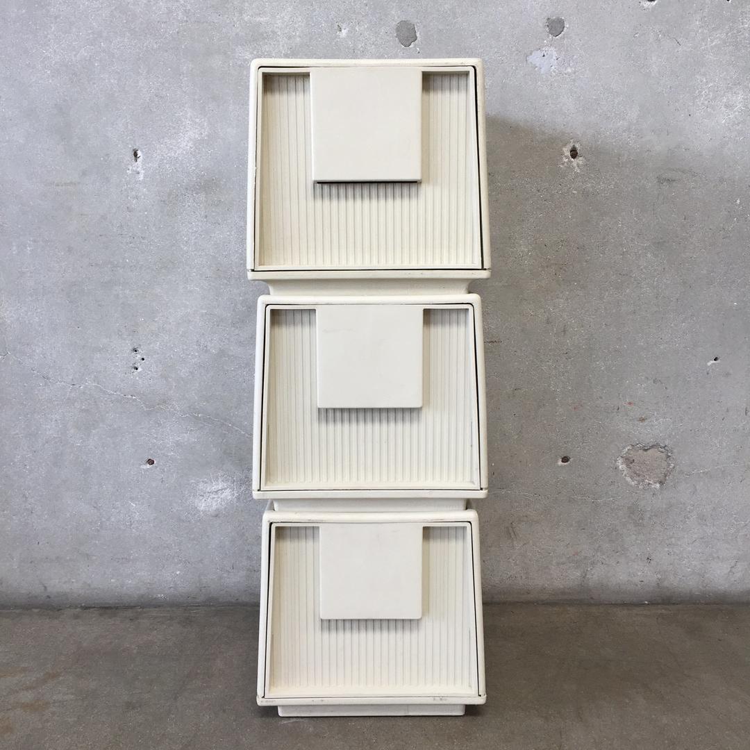 Set of Three Tuf-File Stacking Filing Cabinets by Staco | Urban ...
