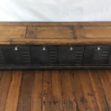 Industrial, repurposed, vintage, media console | Souli Design ...