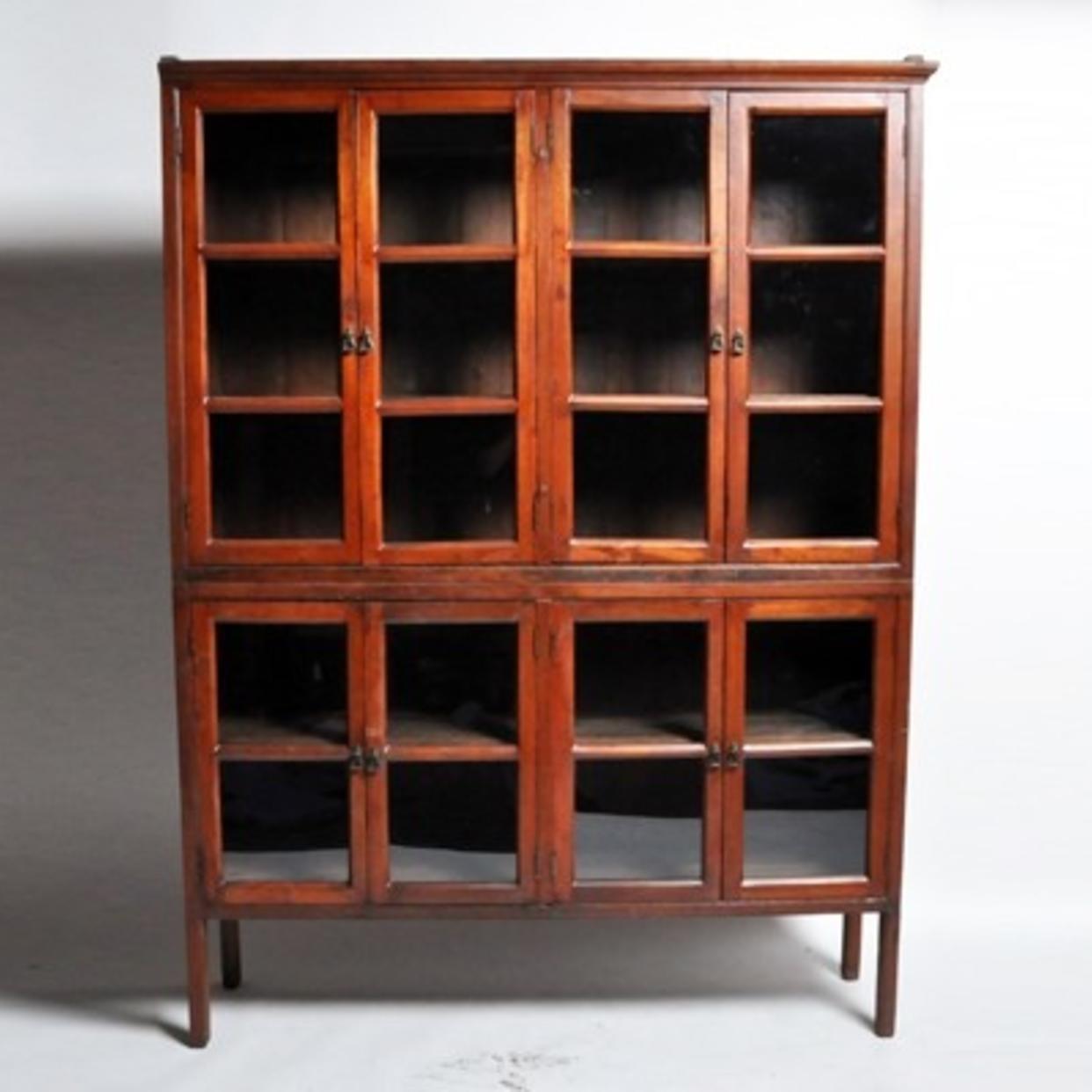 Impressive British Colonial Bookcase | The Golden Triangle - Chicago ...
