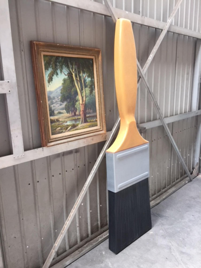 Huge Giant Paint Brush | Platform 9 | Los Angeles, CA