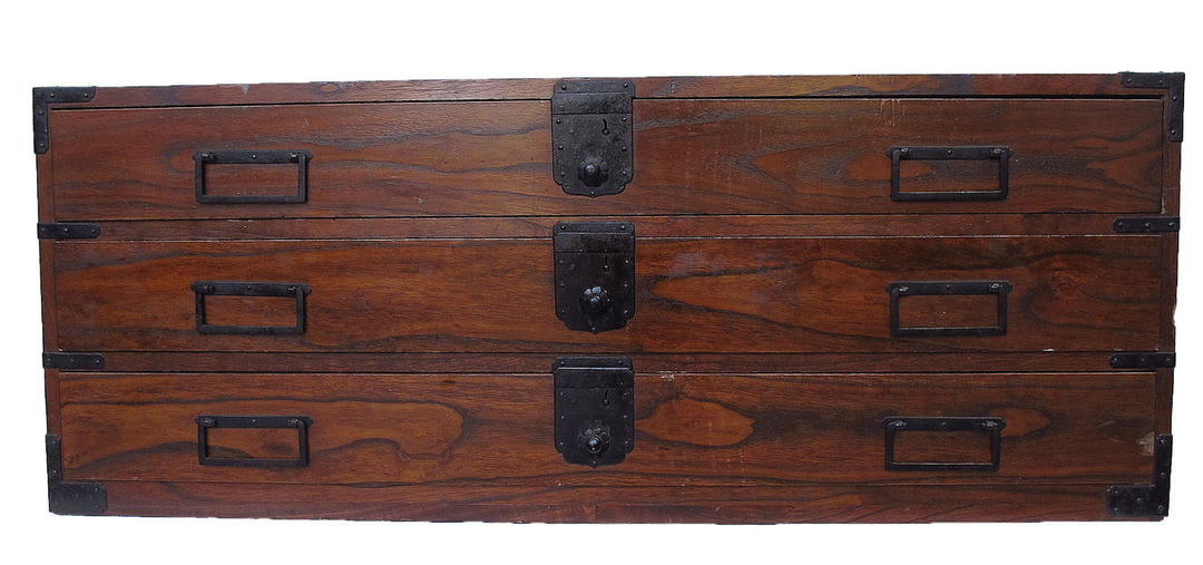 13J2 Katana Tansu / Sword Chest for Samurai | Kiku Imports | San Carlos, CA