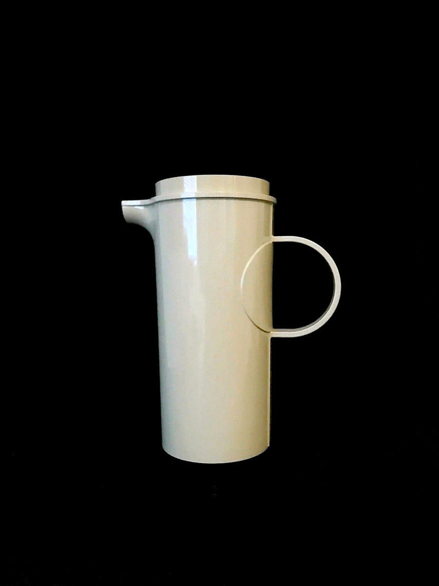 Vintage Dansk Mid Century Modern 1970s BEIGE Plastic Pitcher Carafe ...