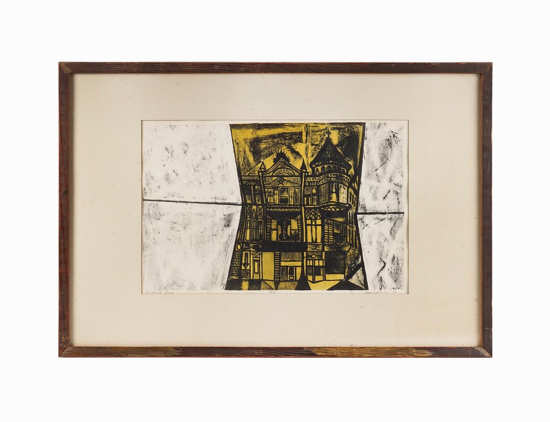 1953 Intaglio Print on Paper James Wicks Mid Century Modern | Vintage ...