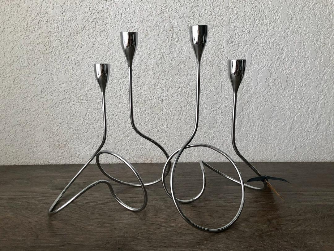 Vintage Pair Black + Blum Loop Candle Holder | Pink Flamingo Vintage ...