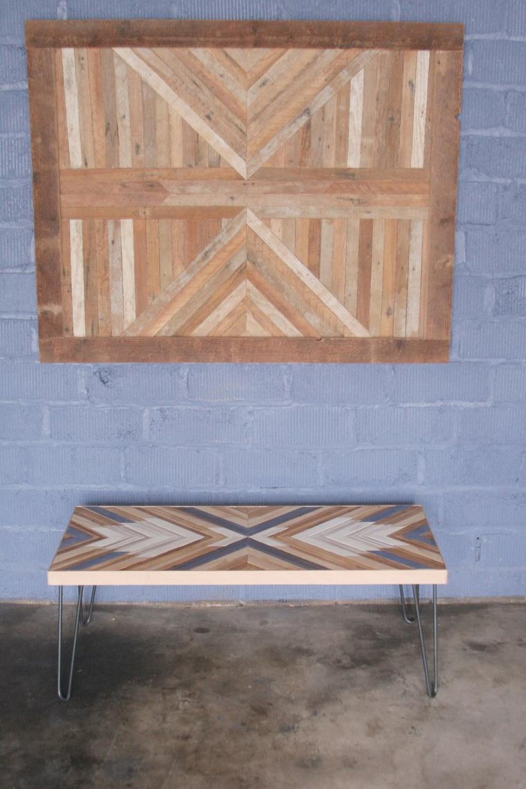 Reclaimed Mosaic Coffee Table | Carved Coast | Santa Barbara, CA
