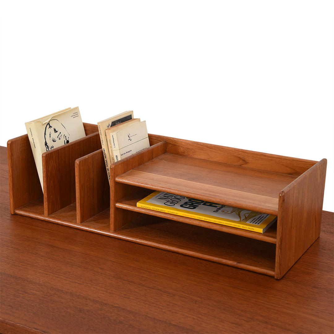 Danish Modern Desk Organizer in Teak | Modern Mobler | Takoma, DC ...