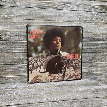 Michael Jackson BEN LP Album, Original Rat Cover, 1970 | A GoGo Vintage ...